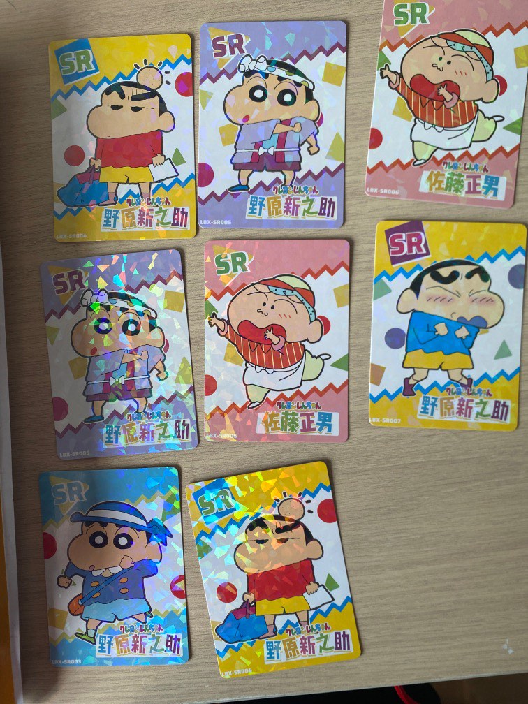 crayon shinchan cards, Hobbies & Toys, Stationery & Craft, Art & Prints ...