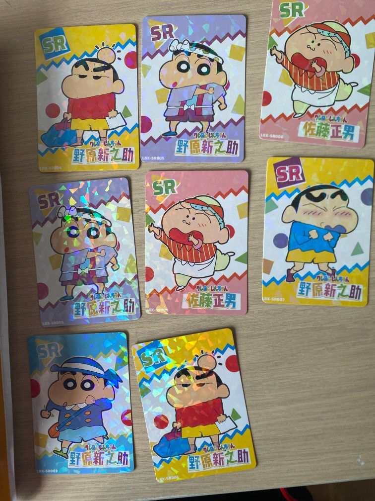 crayon shinchan cards, Hobbies & Toys, Stationery & Craft, Art & Prints ...