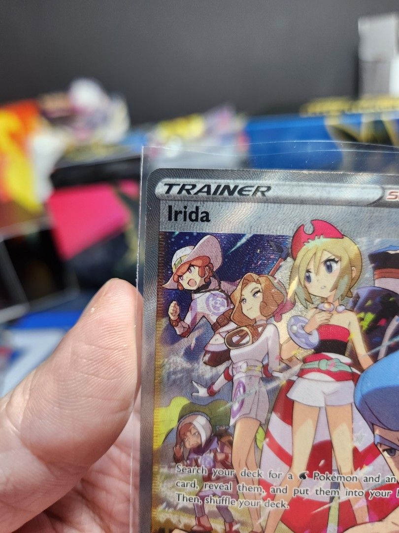 Crown zenith irida waifu pokemon tcg, Hobbies & Toys, Toys & Games on ...