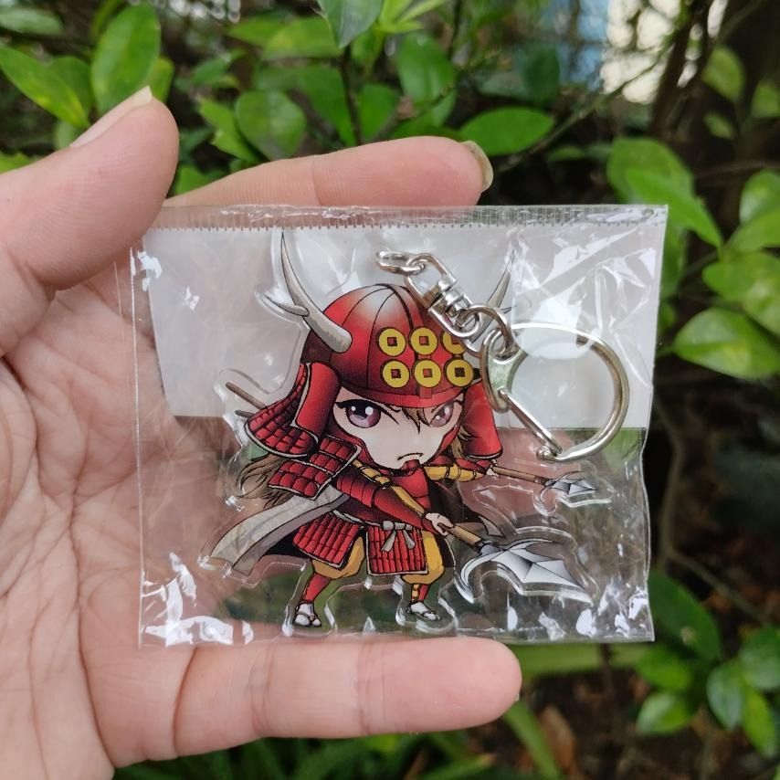 Cute Anime Girl Rubber Strap, Hobbies & Toys, Toys & Games on Carousell