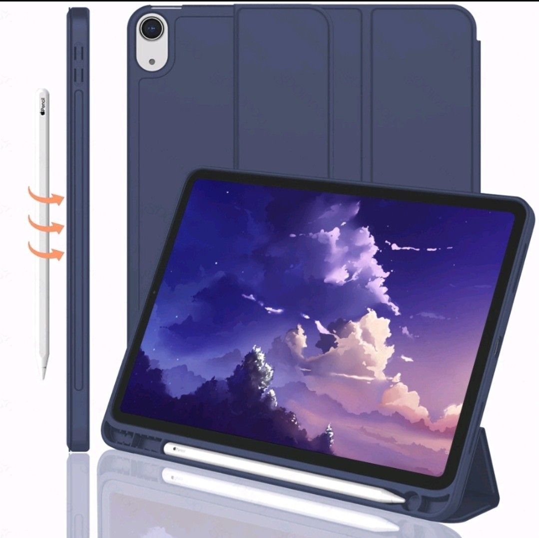 dark blue ipad air 4 casing, Mobile Phones & Gadgets, Mobile & Gadget ...