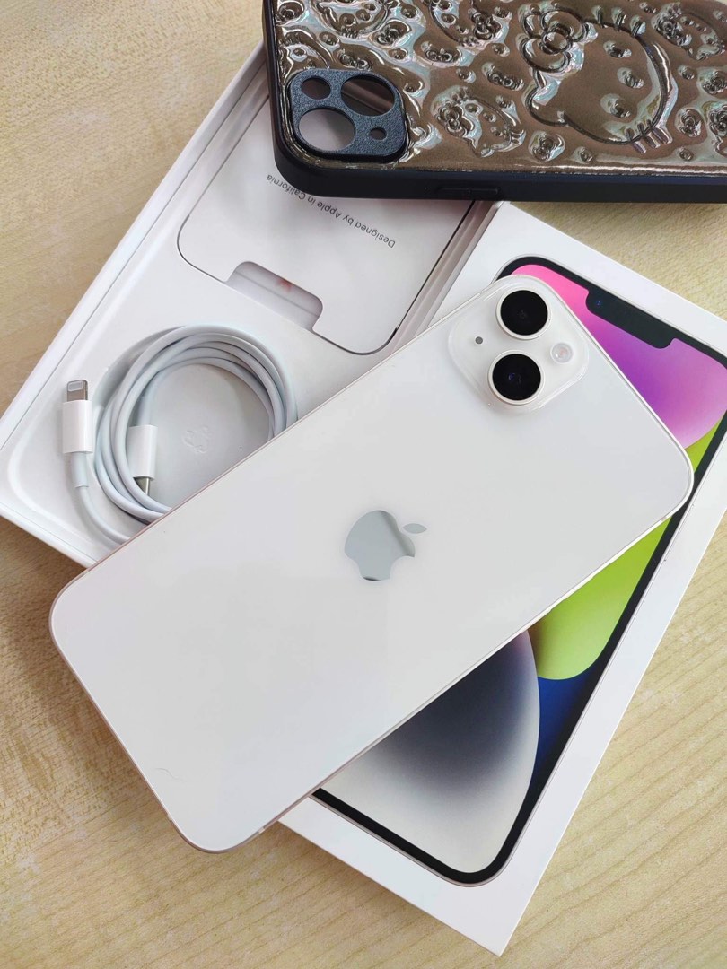 Days Old 256GB iPhone 14 Plus Openline Starlight Local Unit NTC ...
