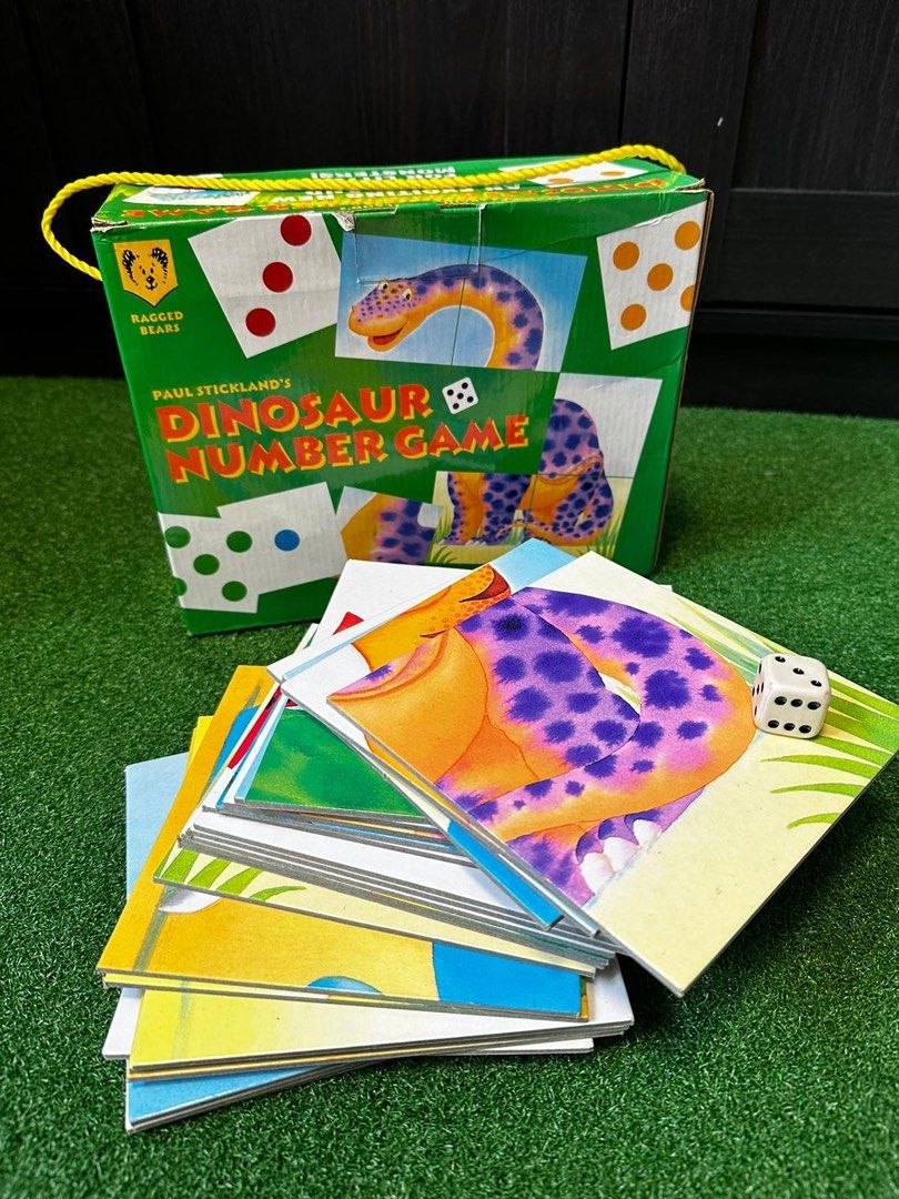 Dinosaur Number Game, Hobbies & Toys, Toys & Games on Carousell