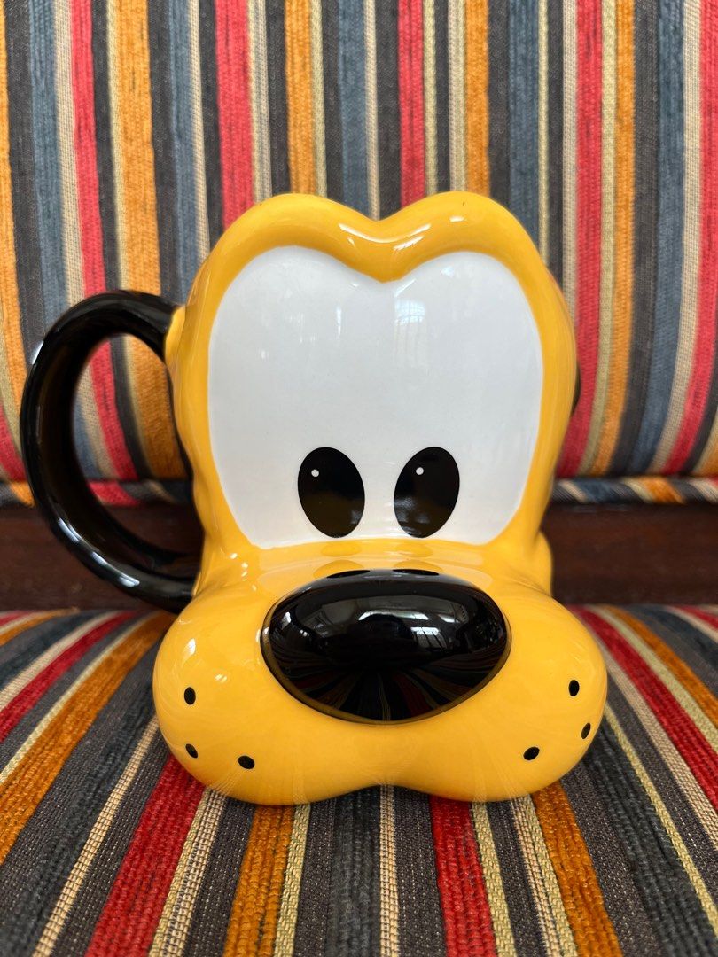 Disney Pluto Ceramic Mug, Furniture & Home Living, Kitchenware ...