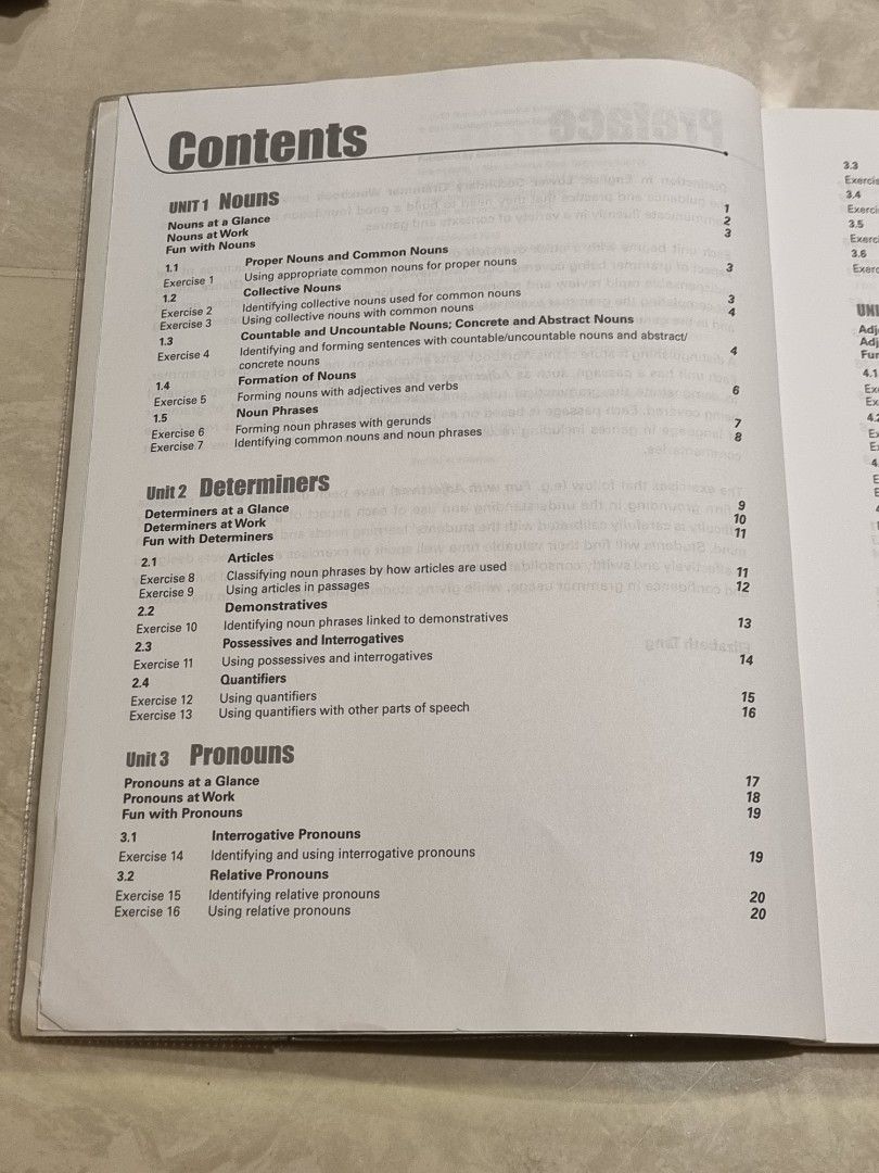 Distinction in English Grammar Workbook Lower Sec, Hobbies & Toys ...