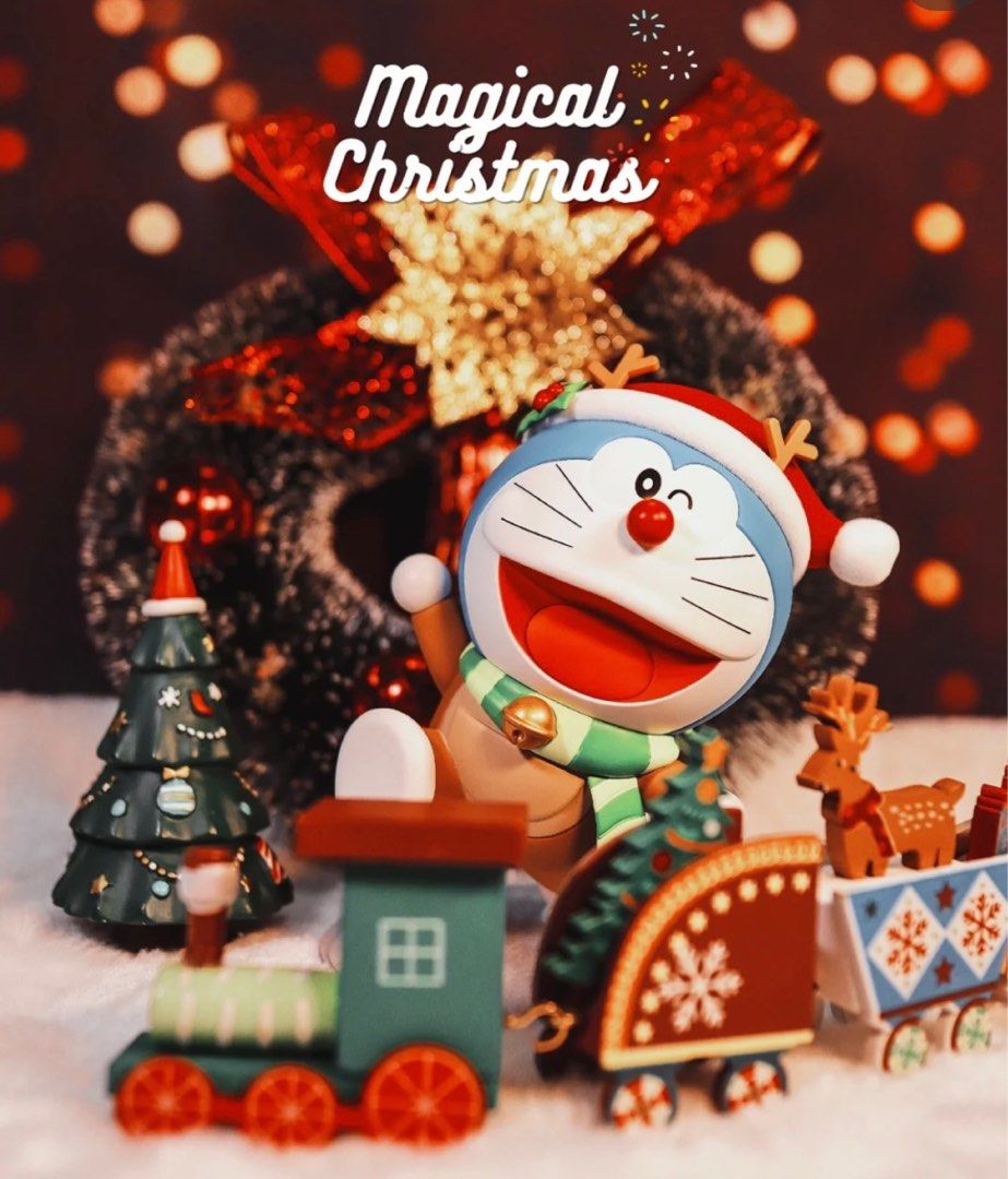 Doraemon magical Christmas blindbox- reindeer, Hobbies & Toys, Toys ...