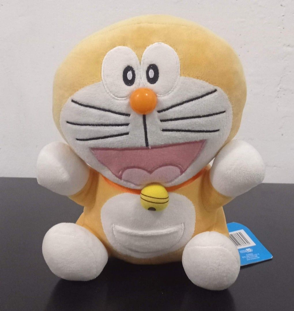 DORAEMON ORANGE PLUSH, Hobbies & Toys, Toys & Games on Carousell