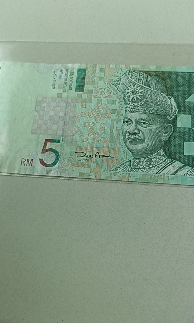 Duit Lama Malaysia Rm5 Siri 11, Hobbies & Toys, Collectibles & Memorabilia, Currency on Carousell