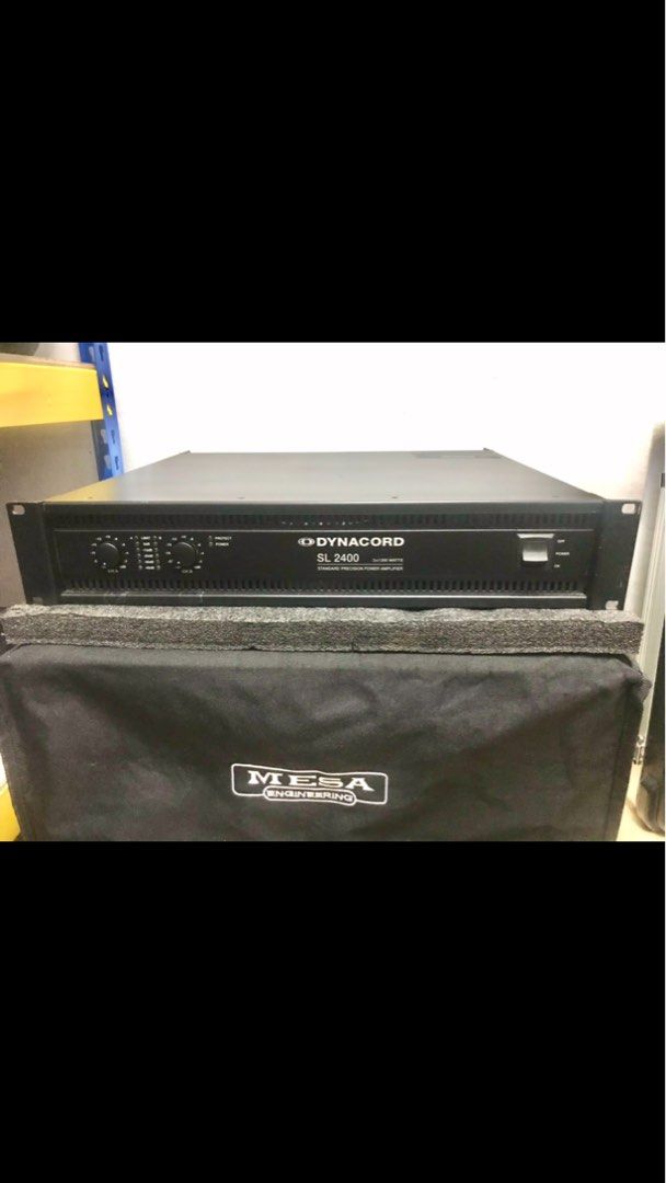 Dynacord power amp, Audio, Soundbars, Speakers & Amplifiers on Carousell
