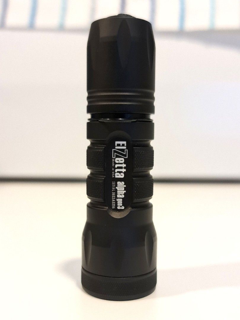 Elzetta Alpha Gen 3 Flashlight, Sports Equipment, Hiking & Camping on ...