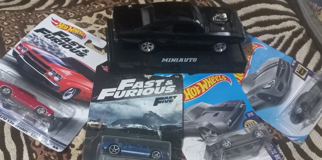 fast & furious Movie Vehicles and DVD Set, Hobbies & Toys, Toys & Games ...