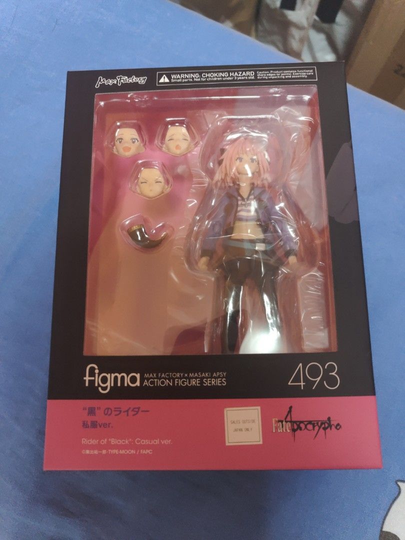 Figma 493 Fate Apocrypha Astolfo Rider Of Black Casual Ver Hobbies
