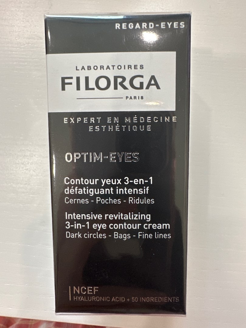 Filorga Optim-Eyes 3-in-1 eye contour cream 15ml, Beauty & Personal ...