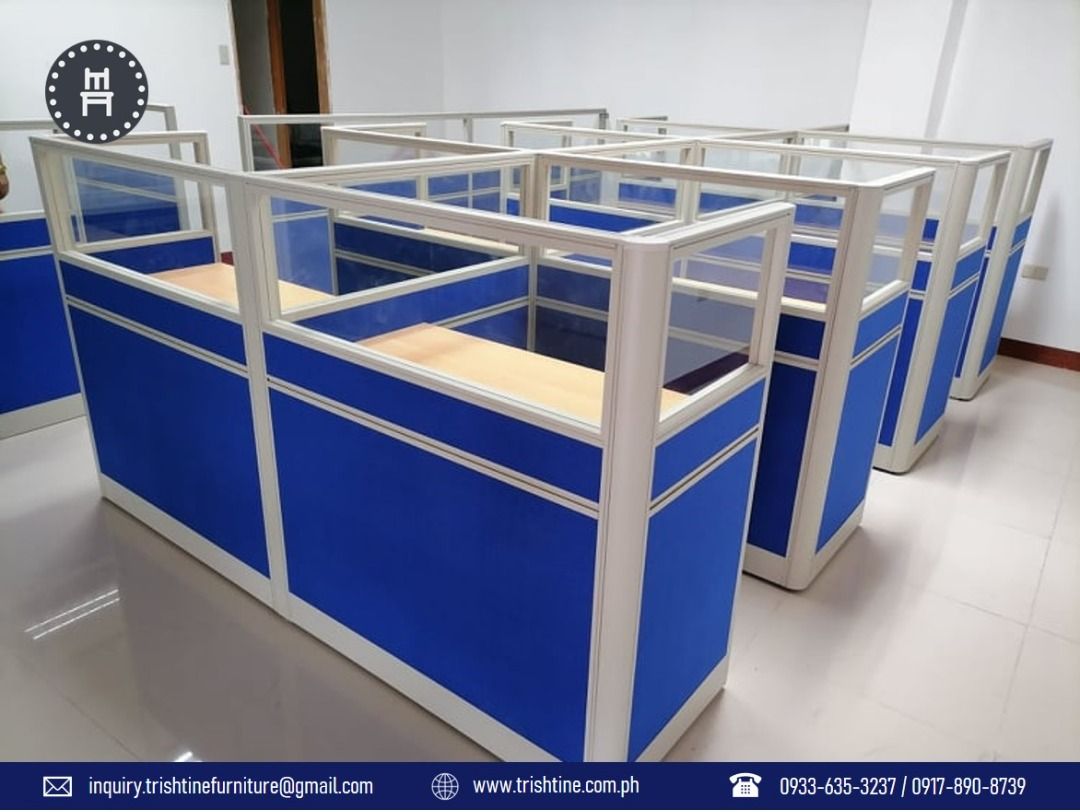 Fishbone Type Modular Partition / Affordable Office Furniture ...