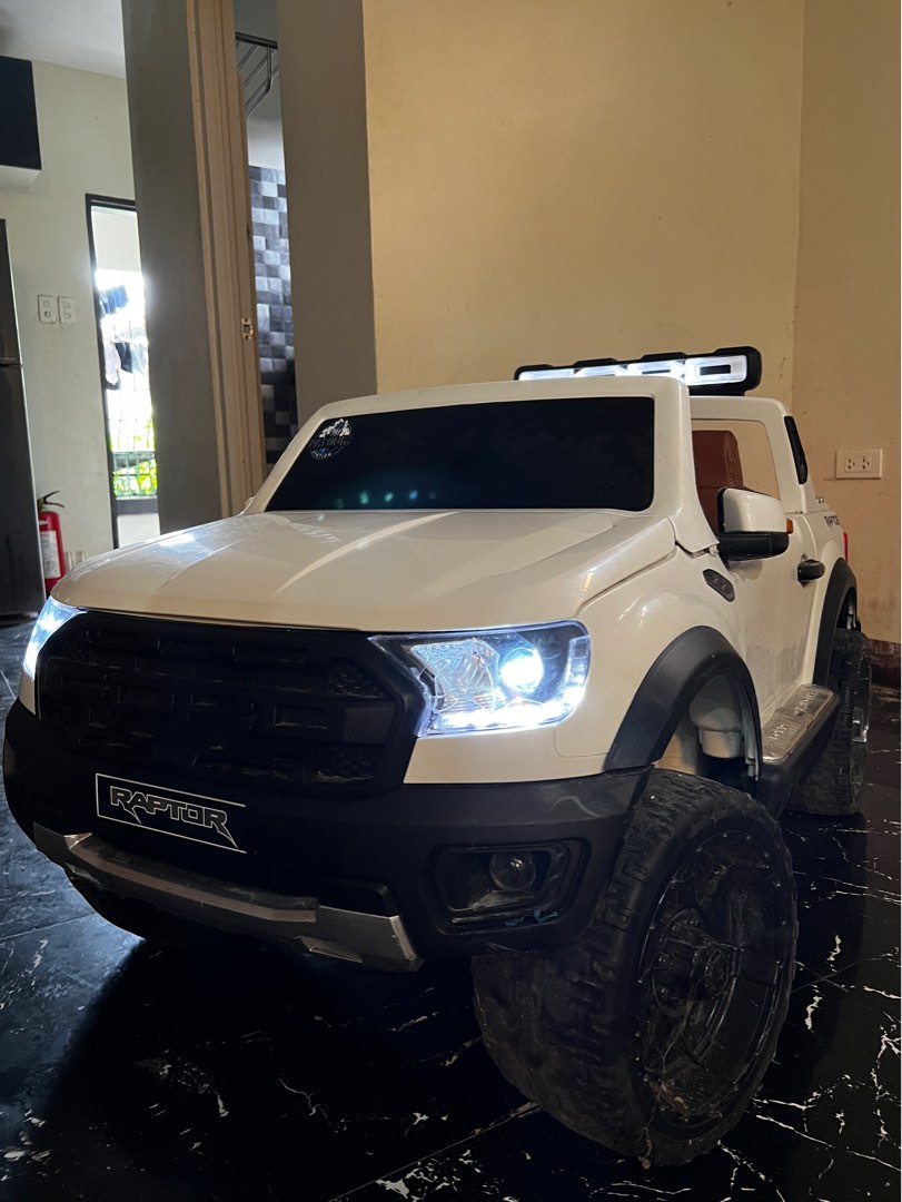 Ford raptor Ride on car for kids, Hobbies & Toys, Toys & Games on Carousell