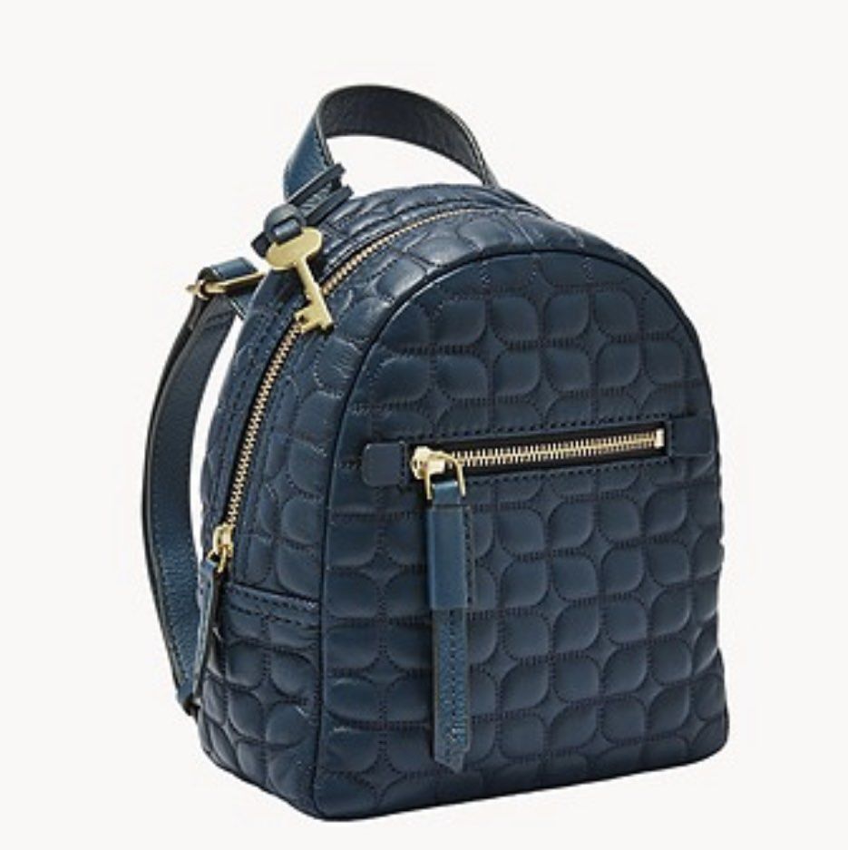FOSSIL Megan Mini Backpack, Women's Fashion, Bags & Wallets, Backpacks ...