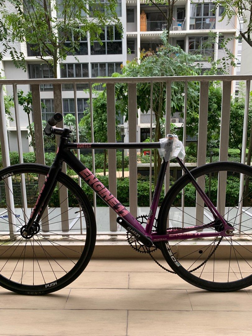 Frameset Engine 11 Vortex 2018, 49 cm Fixie, Sports Equipment, Bicycles ...