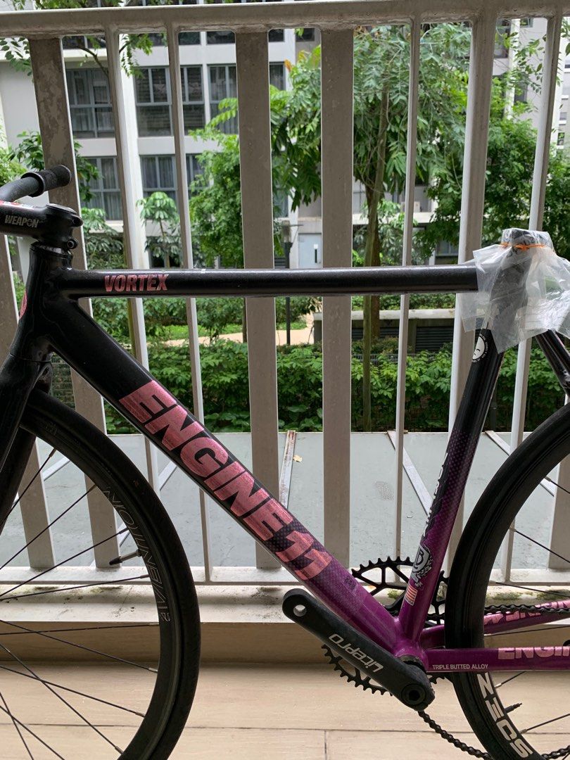 Frameset Engine 11 Vortex 2018, 49 cm Fixie, Sports Equipment, Bicycles ...