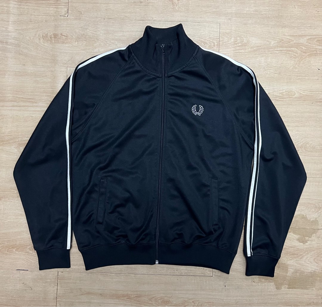 Fred Perry Zip Up Track Jacket, Men's Fashion, Coats, Jackets and ...