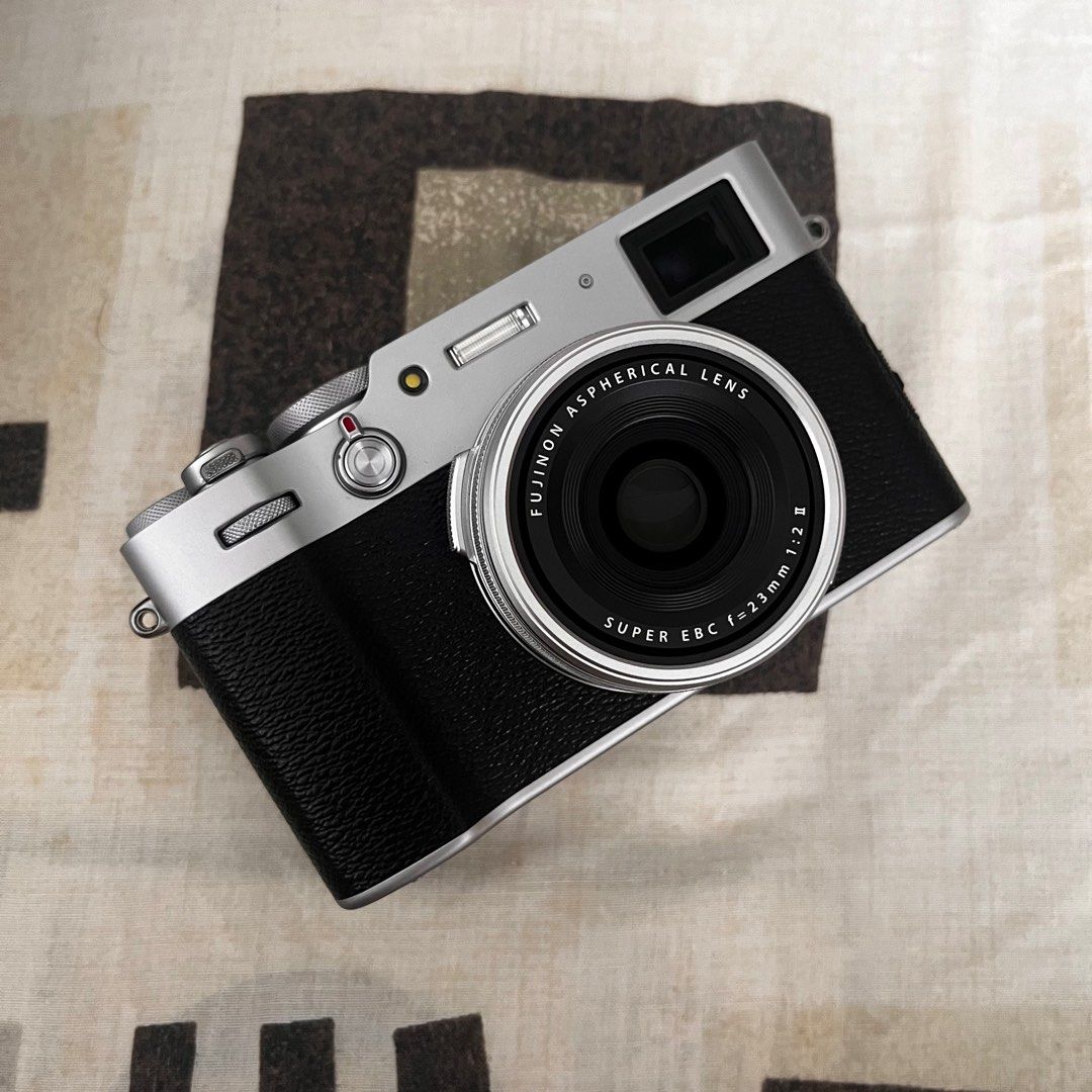 Fujifilm X100V with Lensmate thumbrest, Photography, Cameras on Carousell