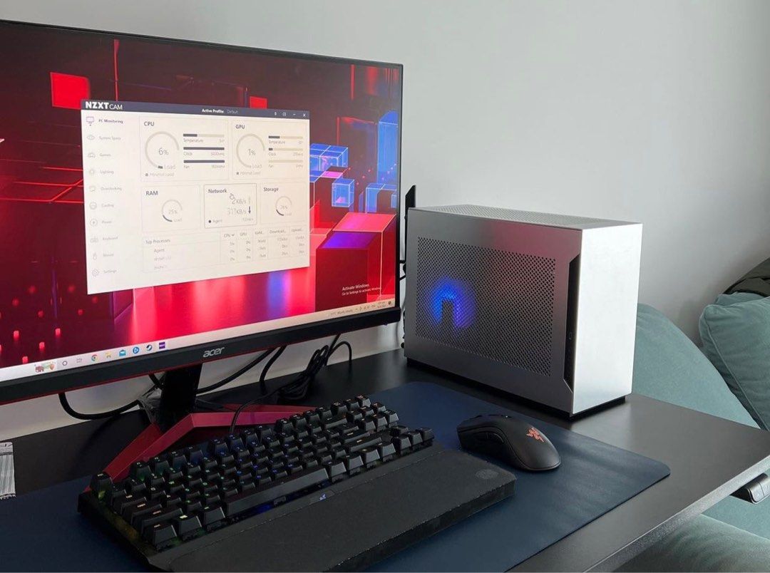 Gaming PC / Work station intel core i7 12700KF / 16GB GDDR5 RAM / ASUS ...