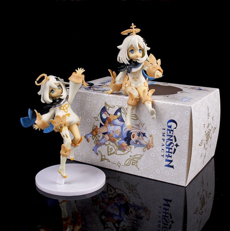 Genshin Impact Paimon Anime Game Action Figure 13cm Collection Model ...