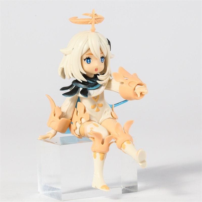 Genshin Impact Paimon Anime Game Action Figure 13cm Collection Model ...