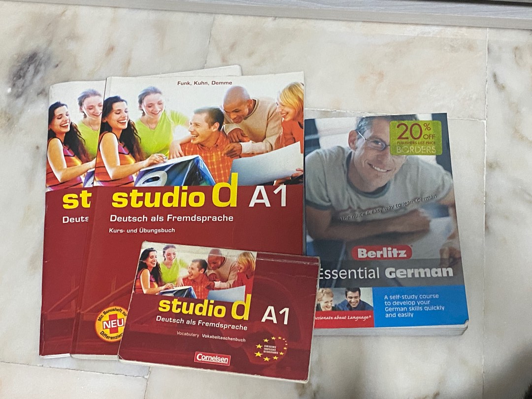 German language textbooks, Hobbies & Toys, Books & Magazines, Textbooks ...