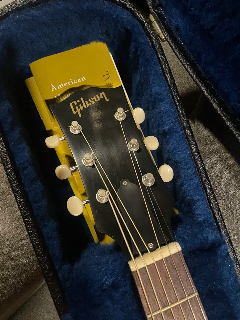 Gibson Arlo Guthrie Lg2-3/4 Acoustic Guitar, Hobbies & Toys, Music ...