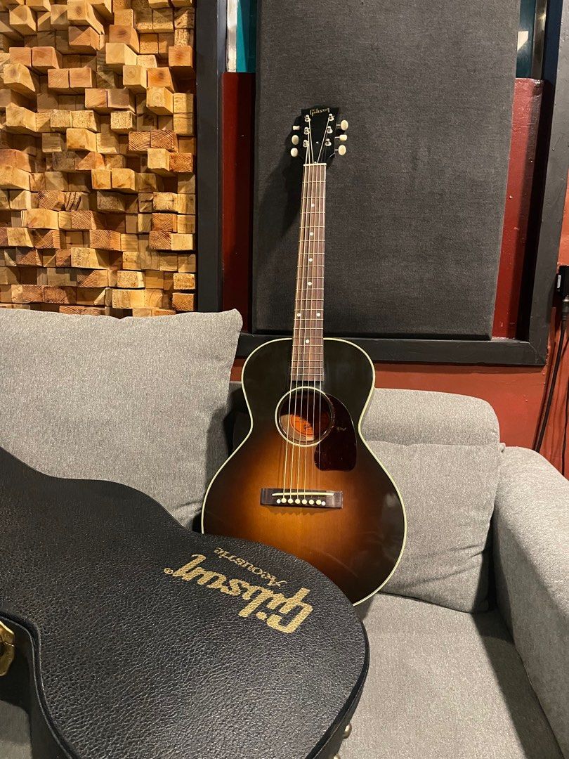 Gibson Arlo Guthrie Lg2-3/4 Acoustic Guitar, Hobbies & Toys, Music ...