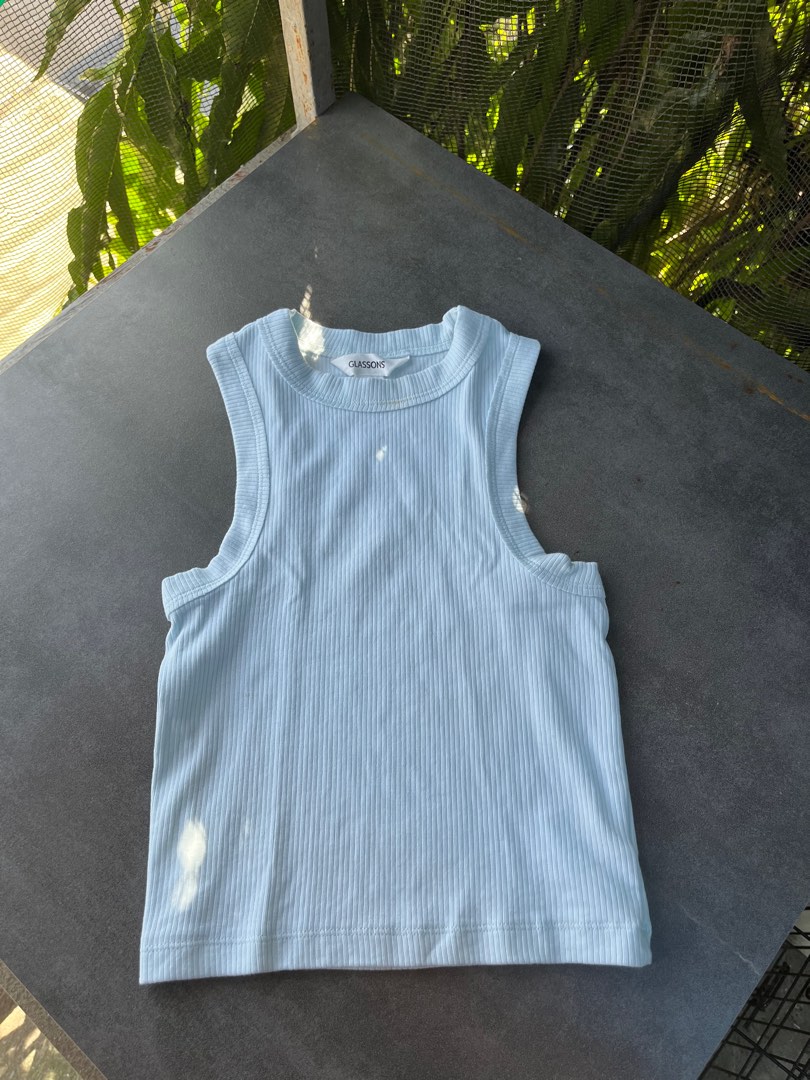 Glassons top, Women's Fashion, Tops, Sleeveless on Carousell