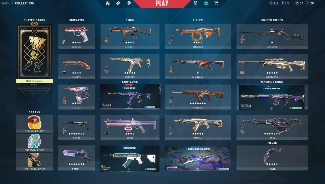 Gold 3 SUPER STACKED CHEAP Valorant Account WTS, Video Gaming, Gaming ...