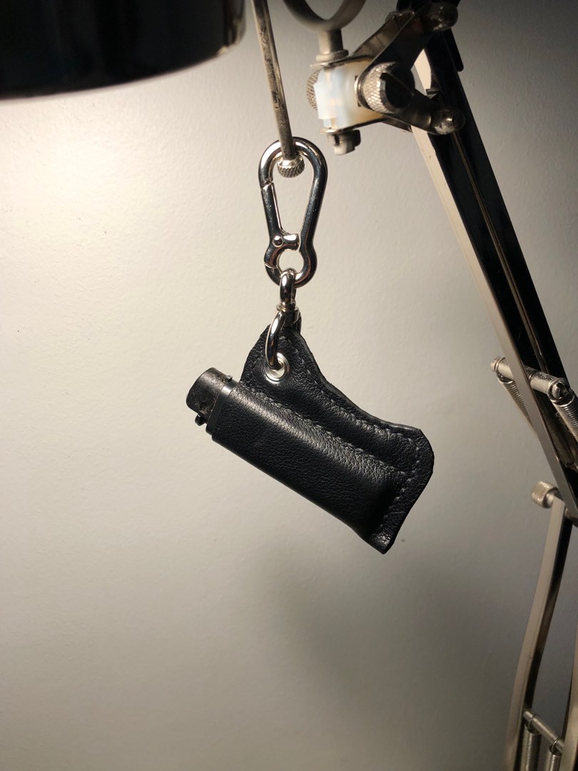 (PRE-ORDER PO)Goth punk leather lighter holder handmade , Men's Fashion ...