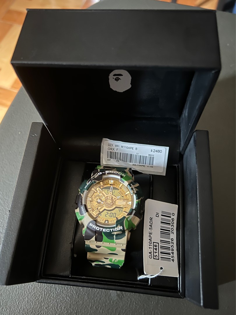 Gshock x Bape, Men's Fashion, Watches & Accessories, Watches on Carousell