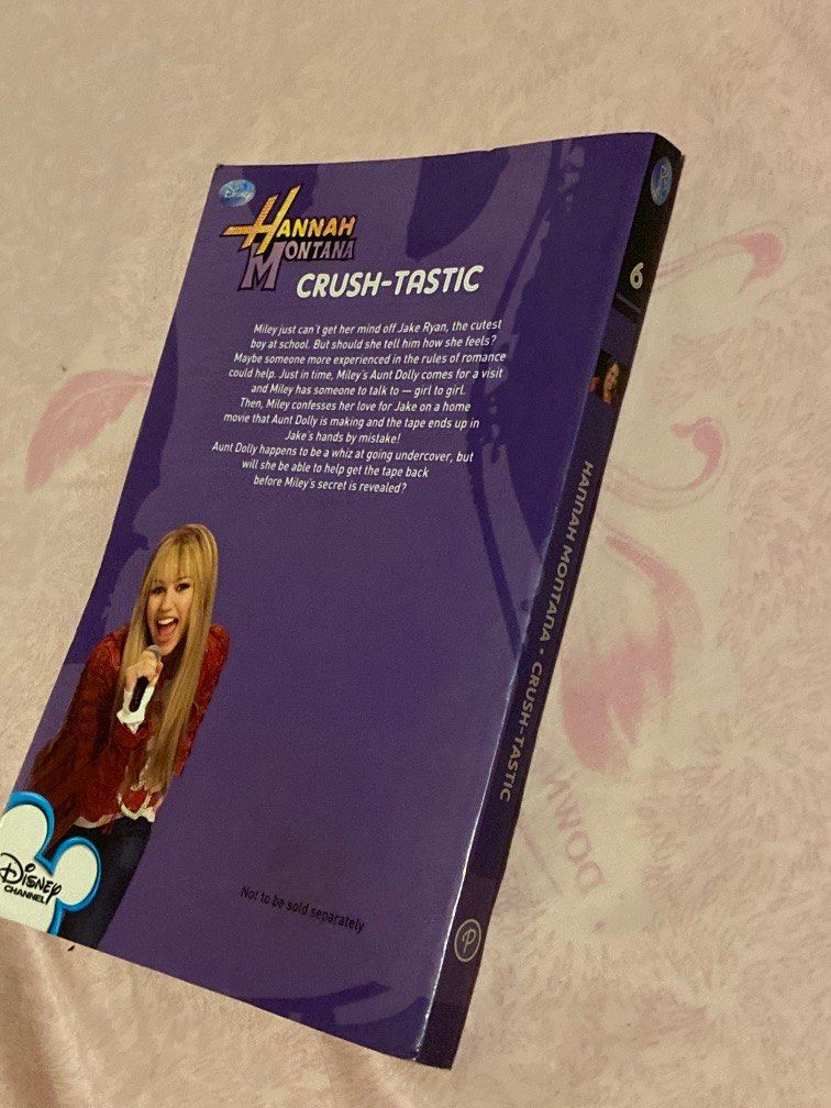 Hannah Montana Crush-Tastic, Hobbies & Toys, Books & Magazines, Fiction ...