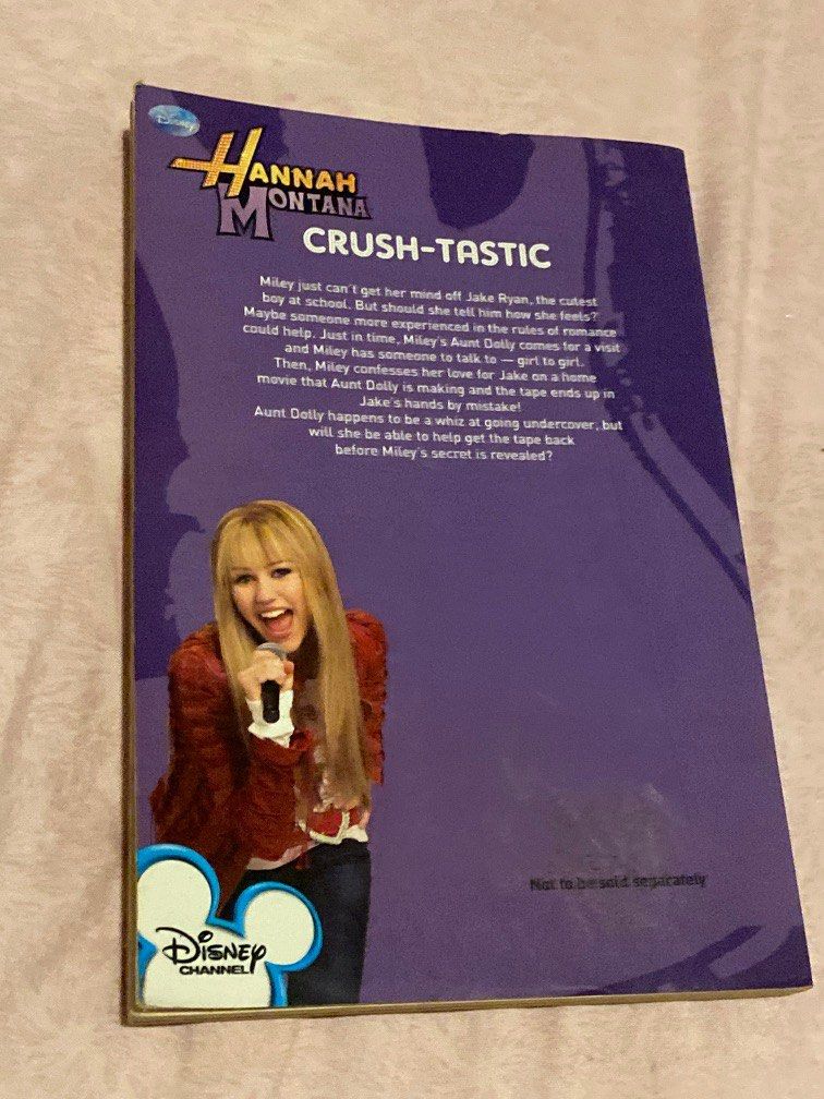 Hannah Montana Crush-Tastic, Hobbies & Toys, Books & Magazines, Fiction ...