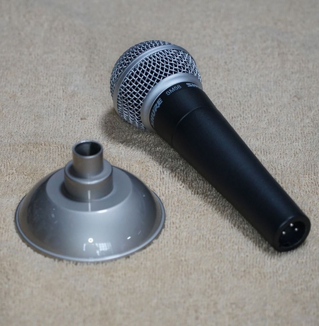 Heavy Duty Stainless Steel Microphone Display Stand, Hobbies & Toys ...