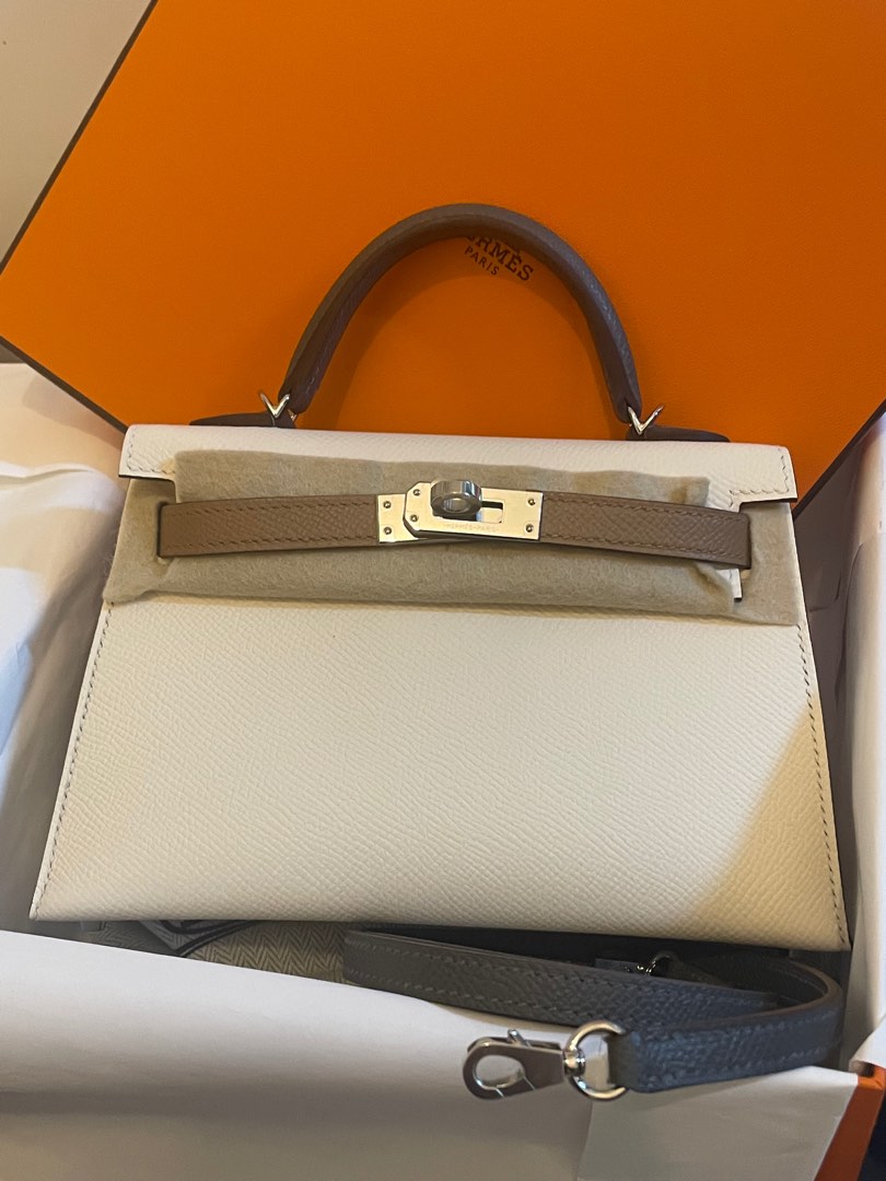 Hermes mini kelly 2, 名牌, 手袋及銀包 - Carousell