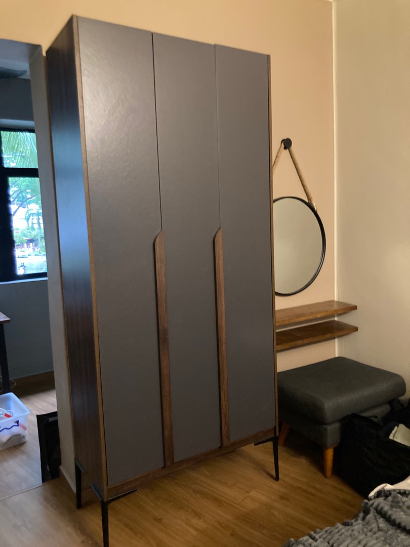 Hipvan Miah Wardrobe 3 door, Furniture & Home Living, Furniture ...