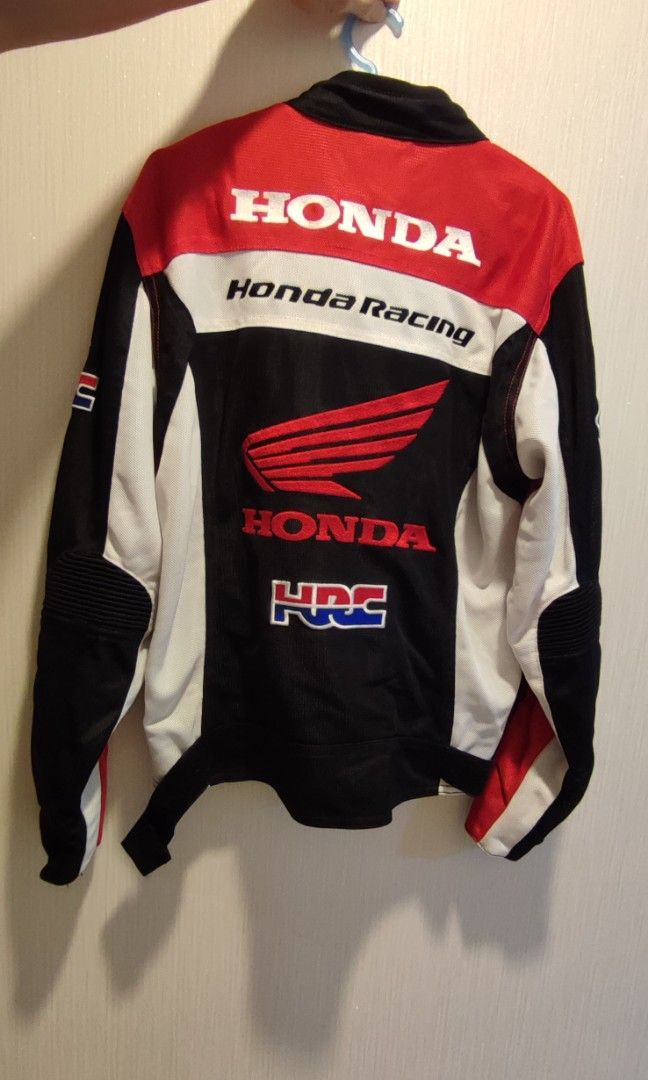 Honda HRC riding jacket, Motorcycles, Motorcycle Apparel on Carousell