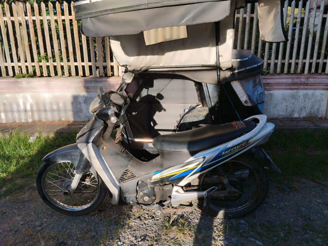 Honda Wave 125 with Sidecar, Motorbikes, Motorbikes for Sale on Carousell