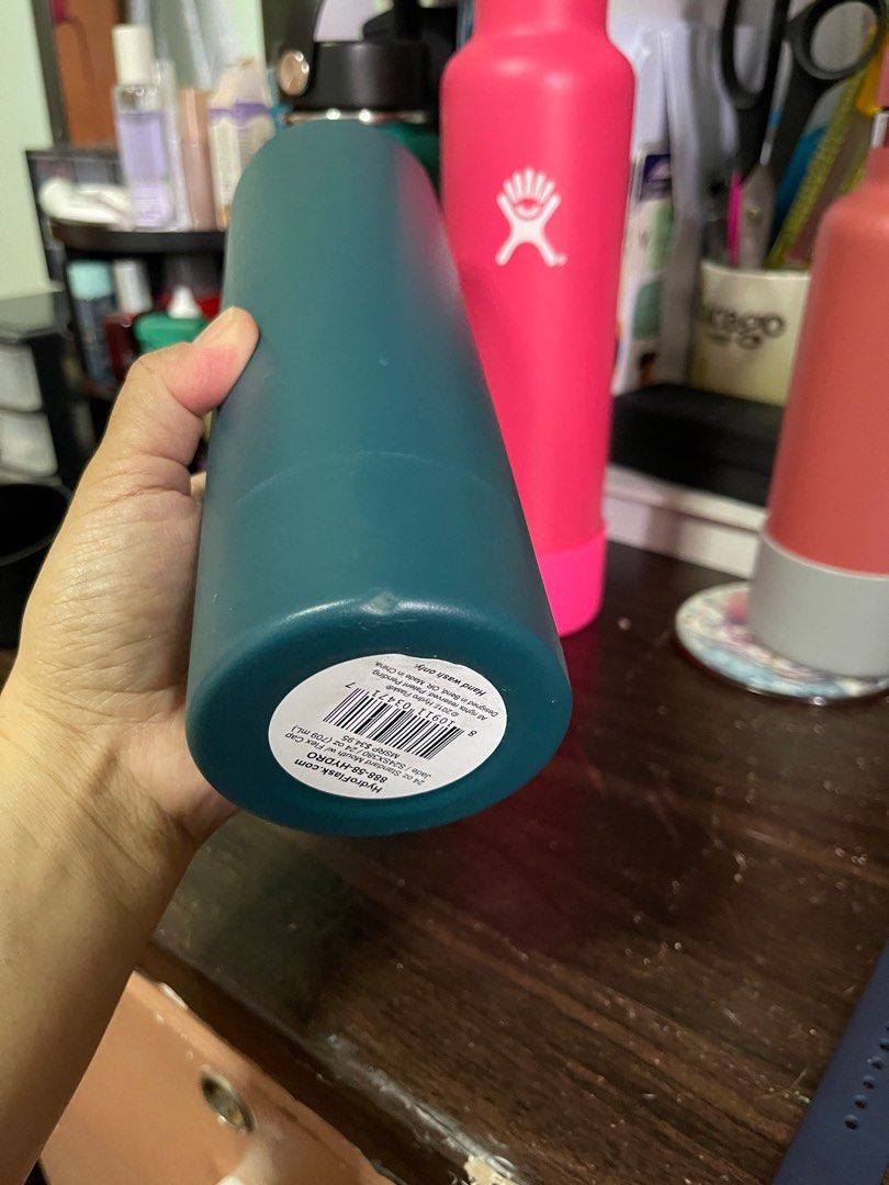 Authentic Hydro Flask Jade 24 oz, Furniture & Home Living, Kitchenware ...