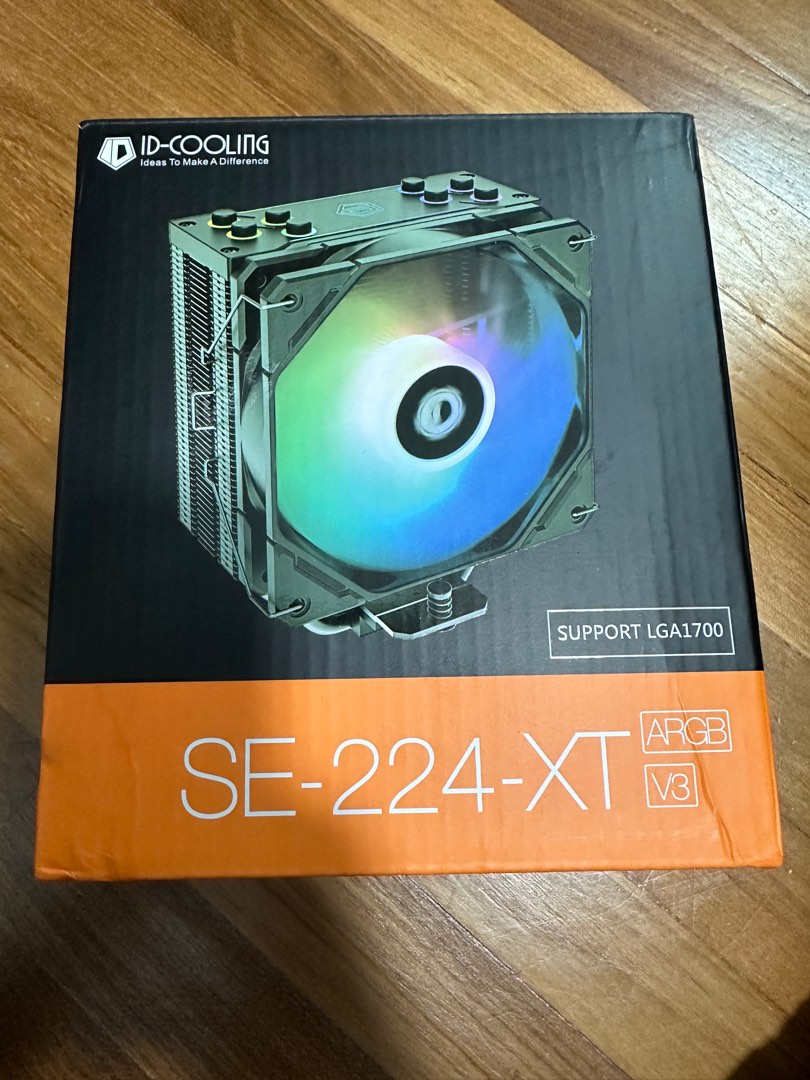 ID-COOLING SE-224-XT ARGB, Computers & Tech, Parts & Accessories ...