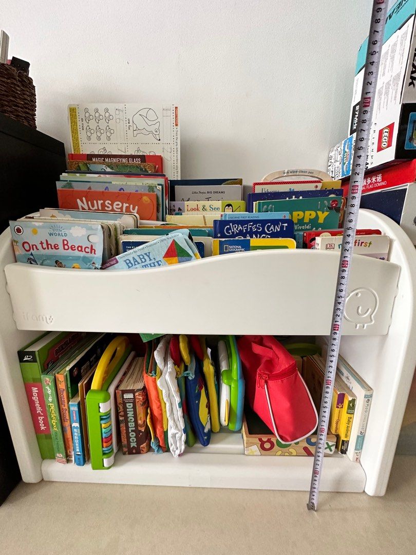 IFAM Easy Wave Book Shelf - Toddler Books & Toys Storage [Made in Korea ...