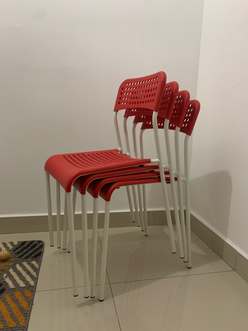 Ikea ADDE, Furniture & Home Living, Furniture, Chairs on Carousell