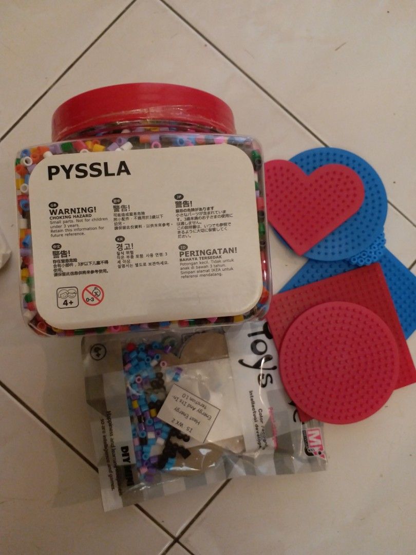 Ikea Pyssla beads, Hobbies & Toys, Stationery & Craft, Craft Supplies ...