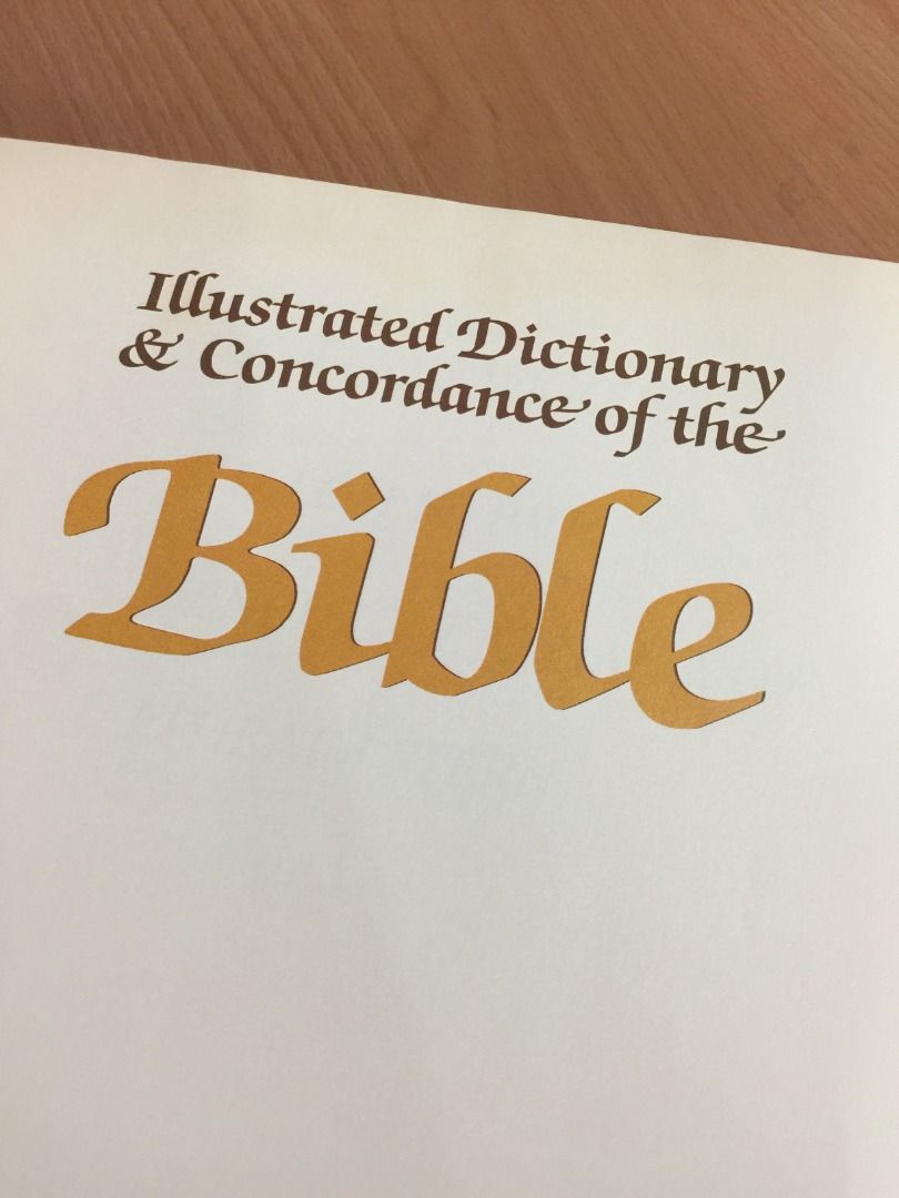 Illustrated Dictionary & Concordance of the Bible, Hobbies & Toys ...
