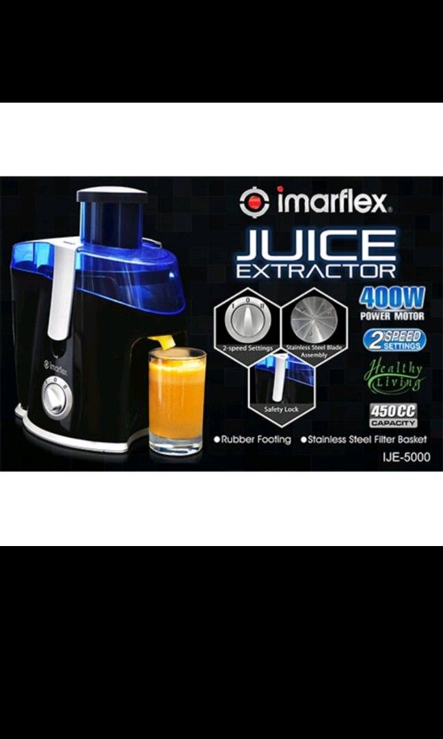 Imarflex Juice Extractor, TV & Home Appliances, Kitchen Appliances ...