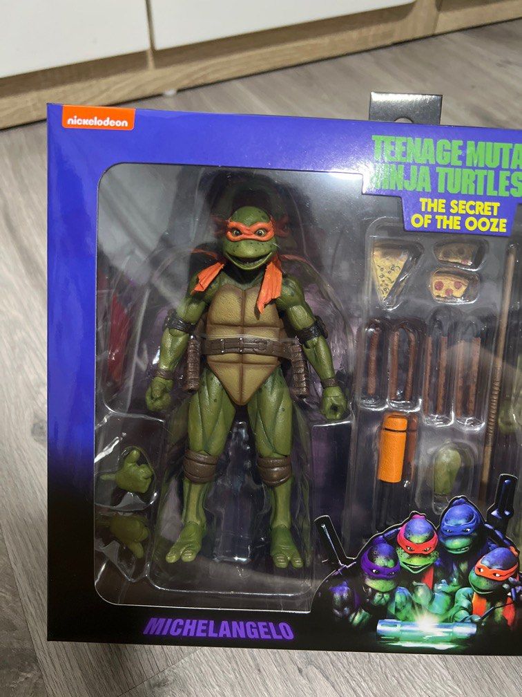 (FULL SET OF 4) Neca Teenage Mutant Ninja Turtles II : Secret of the ...