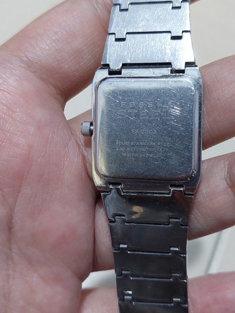 Jam Fossil Vintage Ori FS-2503 & Fossil Blue AM-3356 Pemakaian Wajar ...